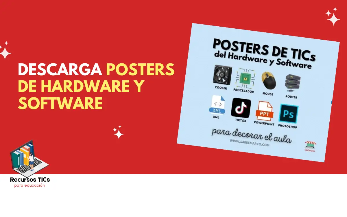 Posters del Hardware y Software en PDF para imprimir